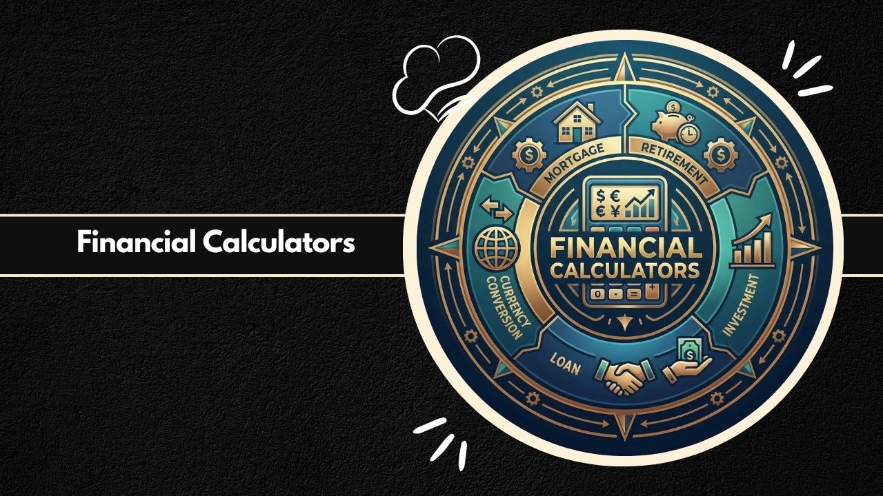 Finance Calculators – Loans, EMI, Interest, ROI & More