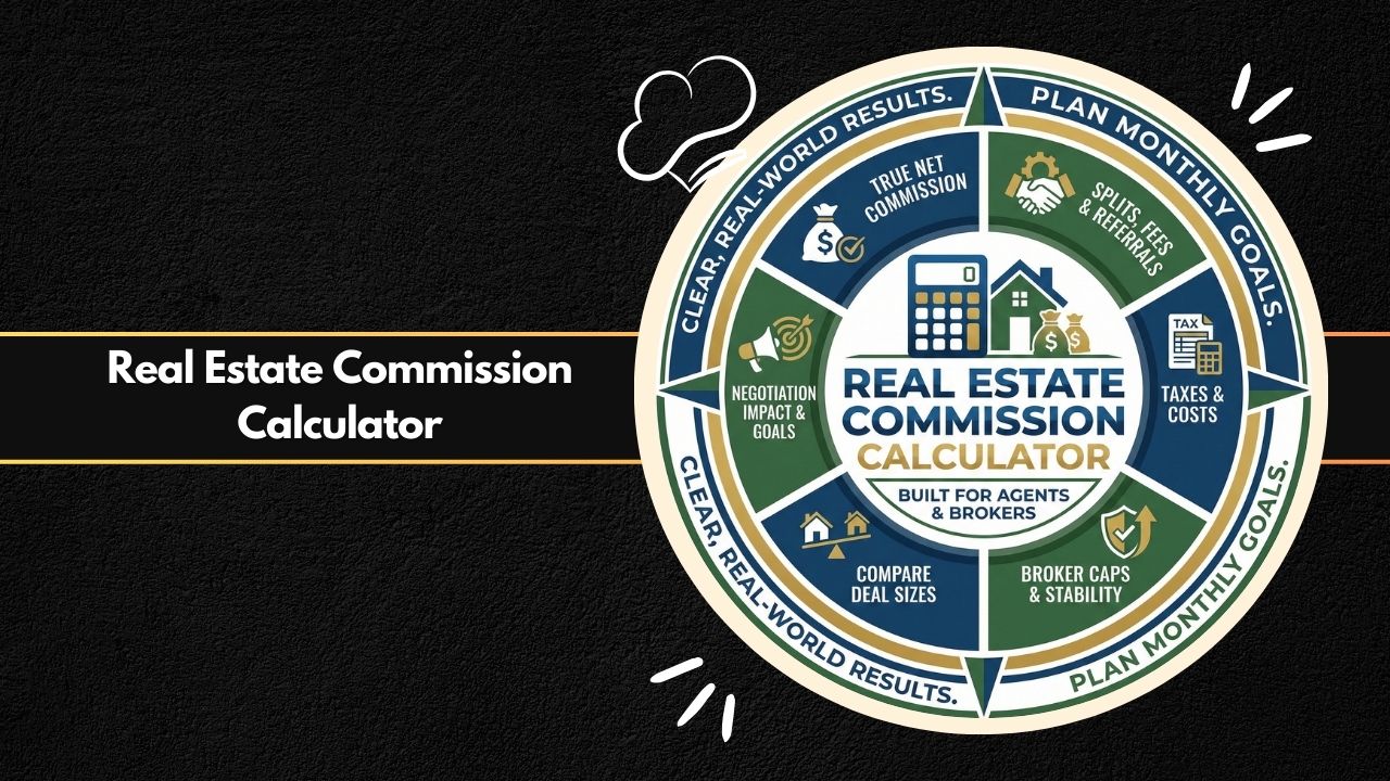 Real Estate Commission Calculator for Agents, Brokers & Deal
