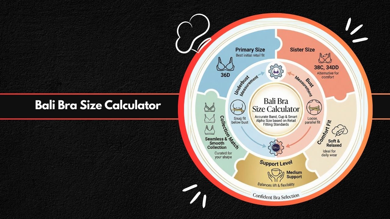 Bali Bra Size Calculator – Find Perfect Fit by Measurements!