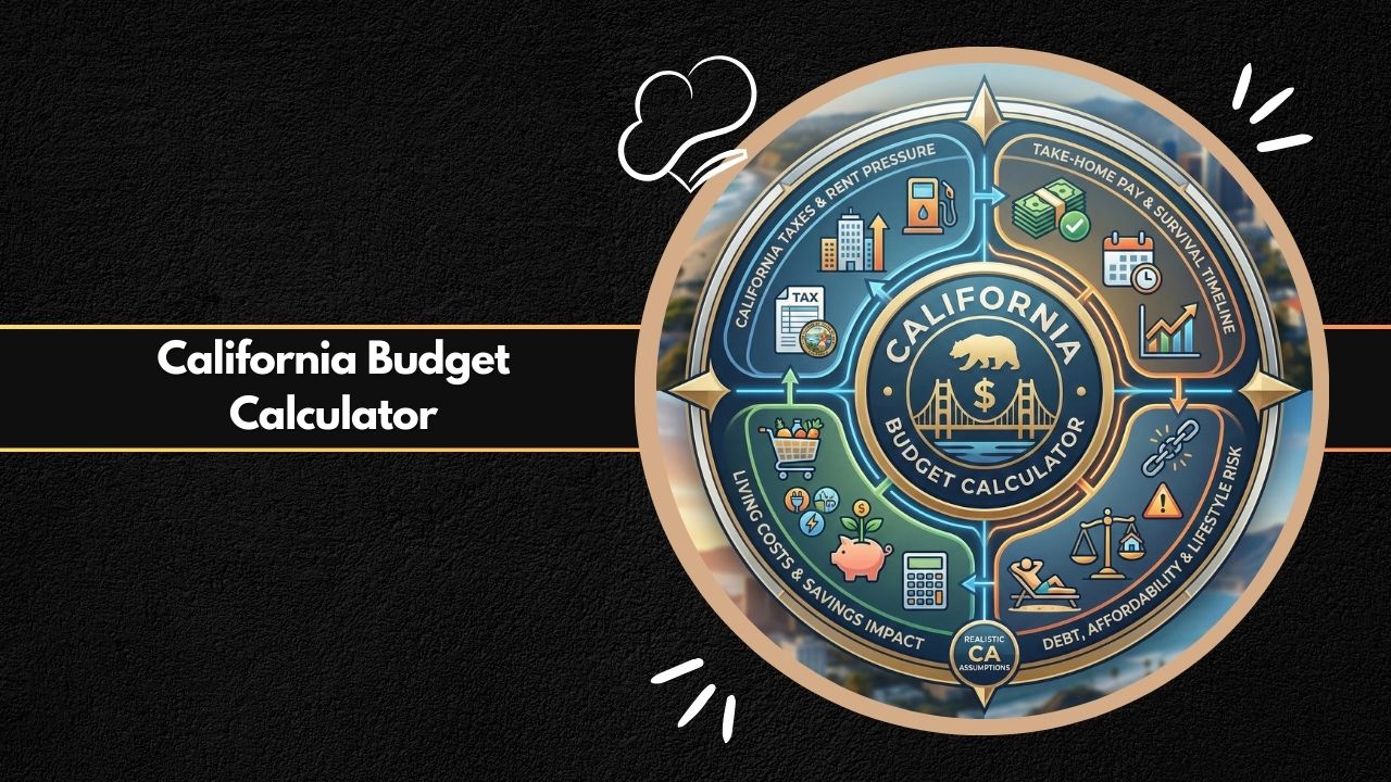 California Budget Calculator – Real Monthly Survival Check