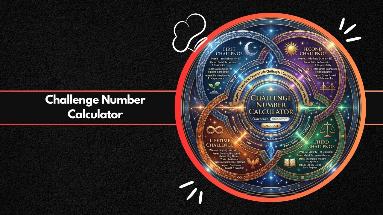 Challenge Number Calculator – Find Your Life Challenges