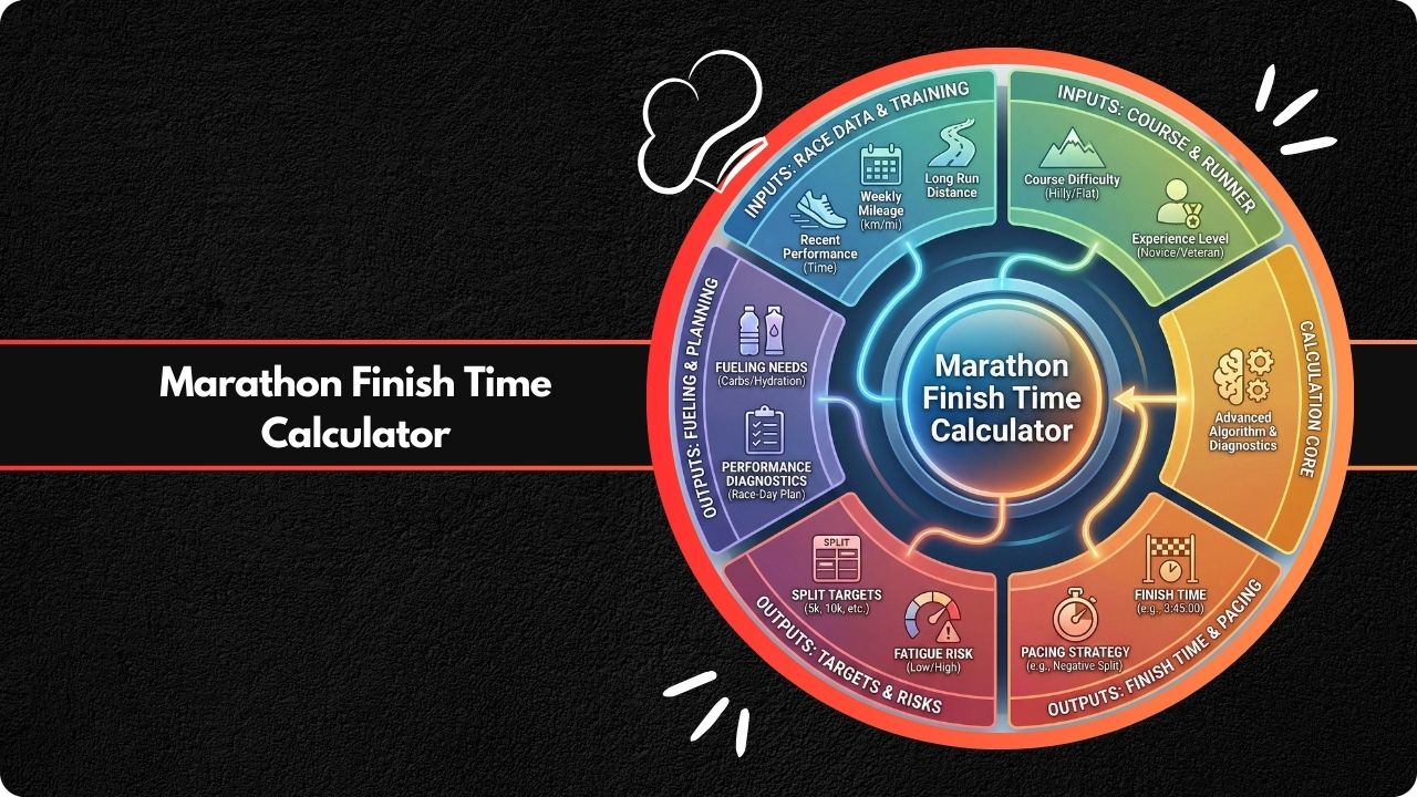 Marathon Finish Time Calculator | Predict Race Pace & Splits