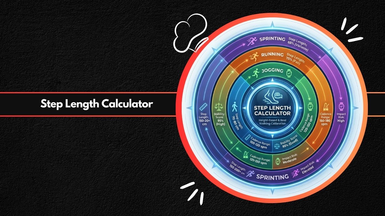 Step Length Calculator | Accurate Stride & Walking Analysis