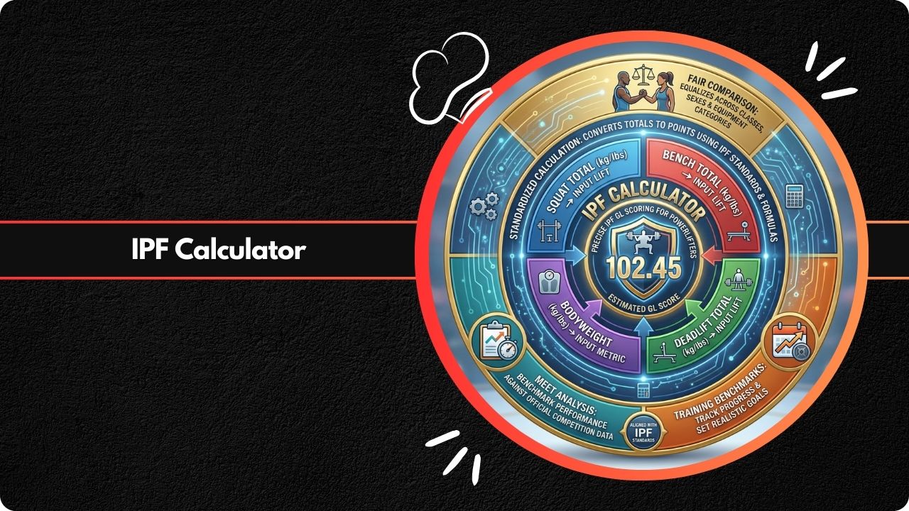 IPF Calculator – Official IPF GL Score & Powerlifting Tool